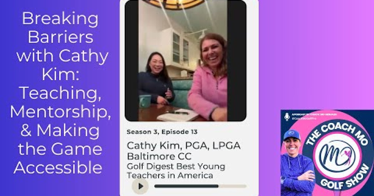 Cathy Kim on breaking barriers in golf